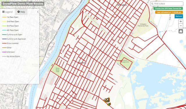 Snow Plow Tracker - Civil Solutions